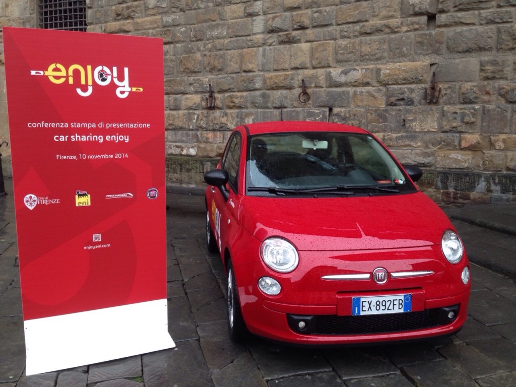Anche a Firenze arriva Enjoy il Car sharing di ENI - Zeroventiquattro.it