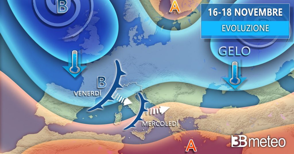 3BMETEO: “...svolta autunnale, in arrivo tanta pioggia e neve sulle Alpi" - Zeroventiquattro.it