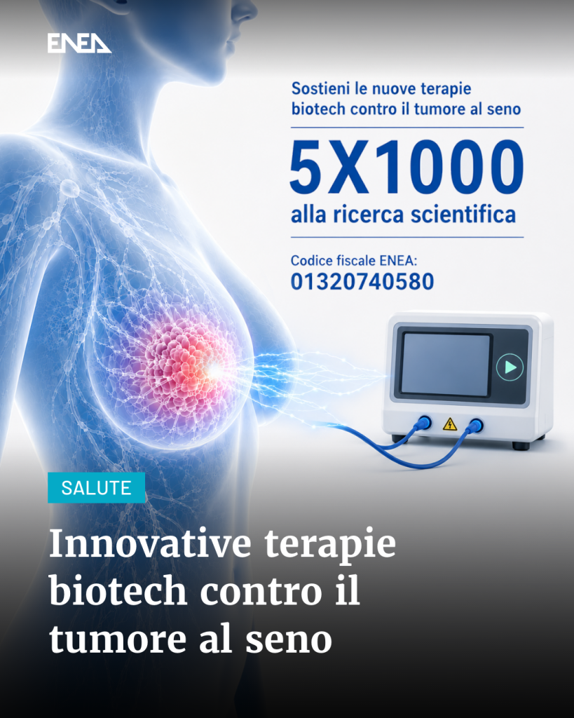 Salute: ENEA, 5×1000 a innovative terapie biotech contro il tumore al ...