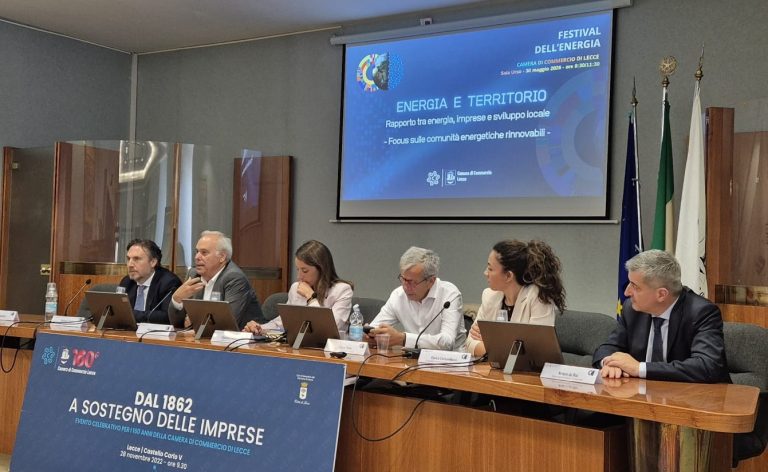 La Camera di Commercio di Lecce per l’energia alle imprese del ...